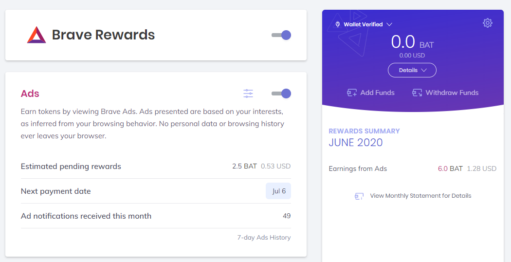 Brave Review - Earning Brave Tokens Made Easy - CoinPensation